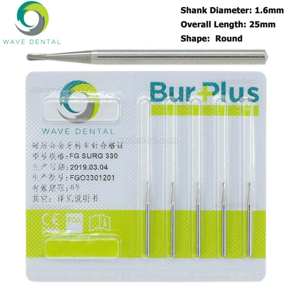 Buy Cheap 10Pcs FG Surgical Length 330 Burs Dental Friction Grip Pear ...