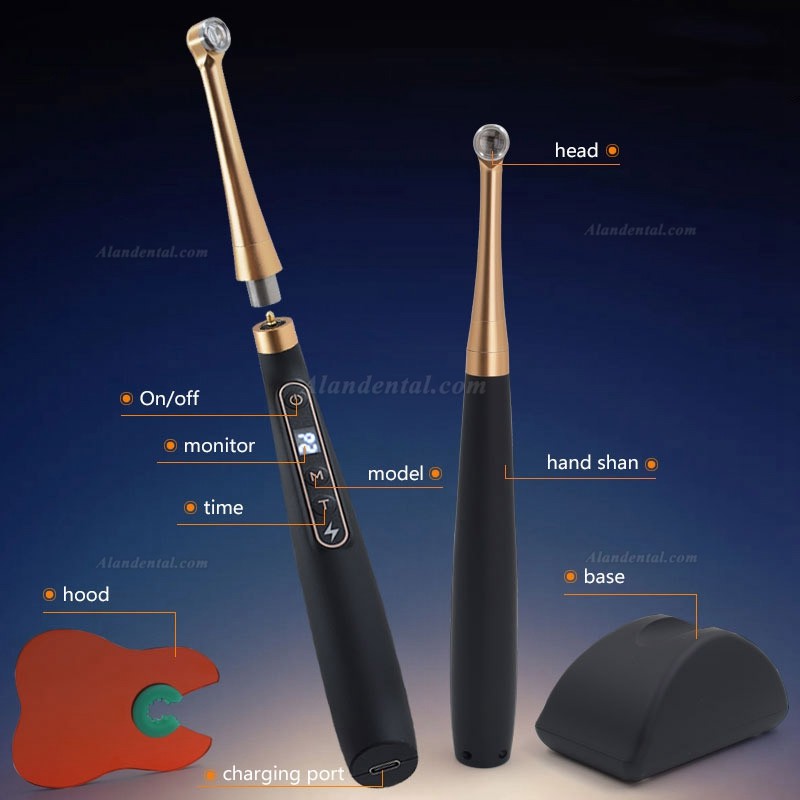 Buy Cheap Dental LED Curing Light 6 Modes 1800MW/CM2 with Caries ...