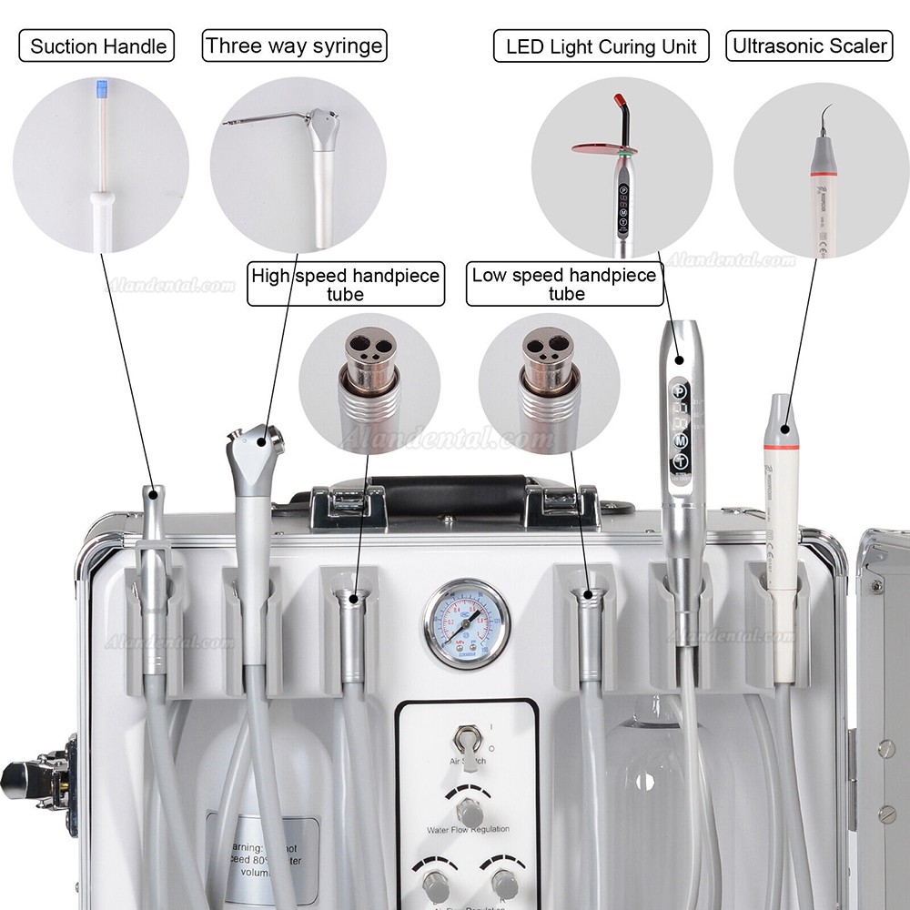 Buy Cheap Getidy G13-B Portable Dental Unit With Air Compressor+ Curing ...
