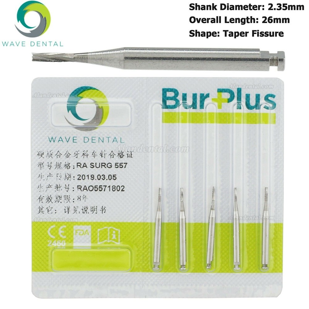Buy Cheap 10Pcs RA Surgical Length 557 Burs Dental Latch-type Taper ...