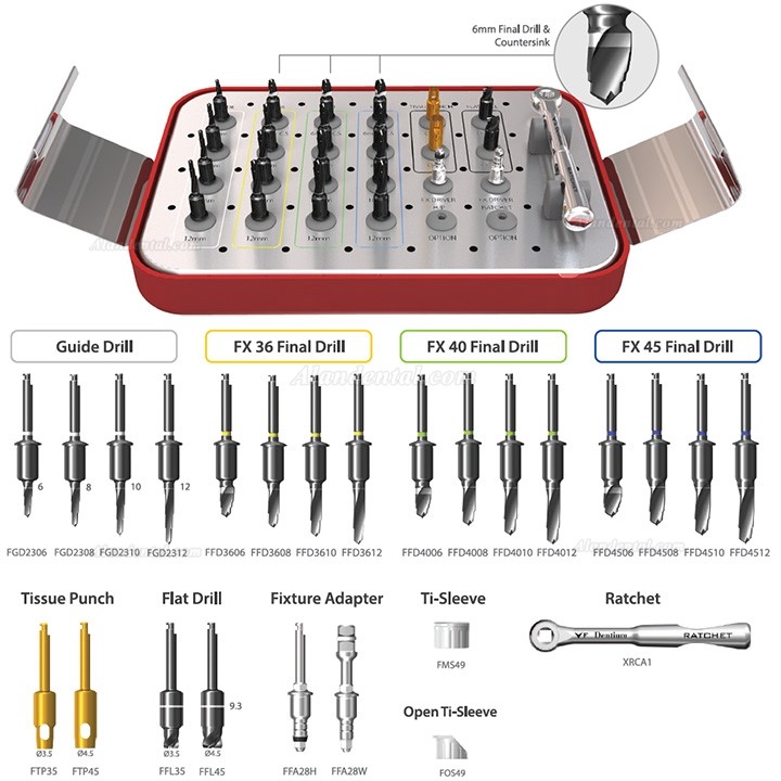 Buy Cheap Dentium XGSFK Digital Guide Surgery Kit (Full Kit) Dental ...